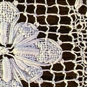 Antique Filet Lace Tablecloth - Etsy