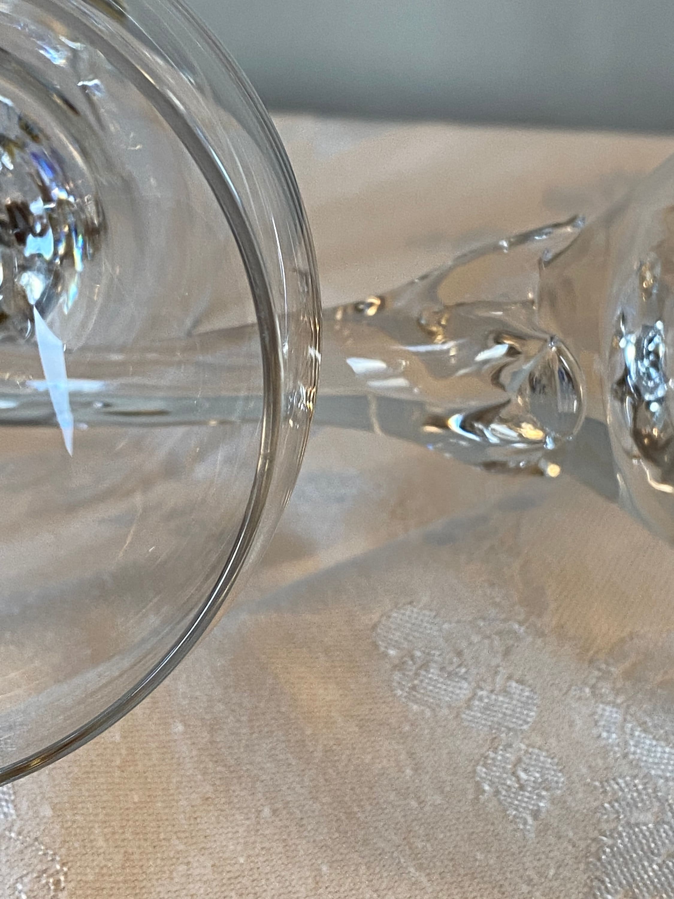 Mikasa Flower Song Wine Glasses - Etsy