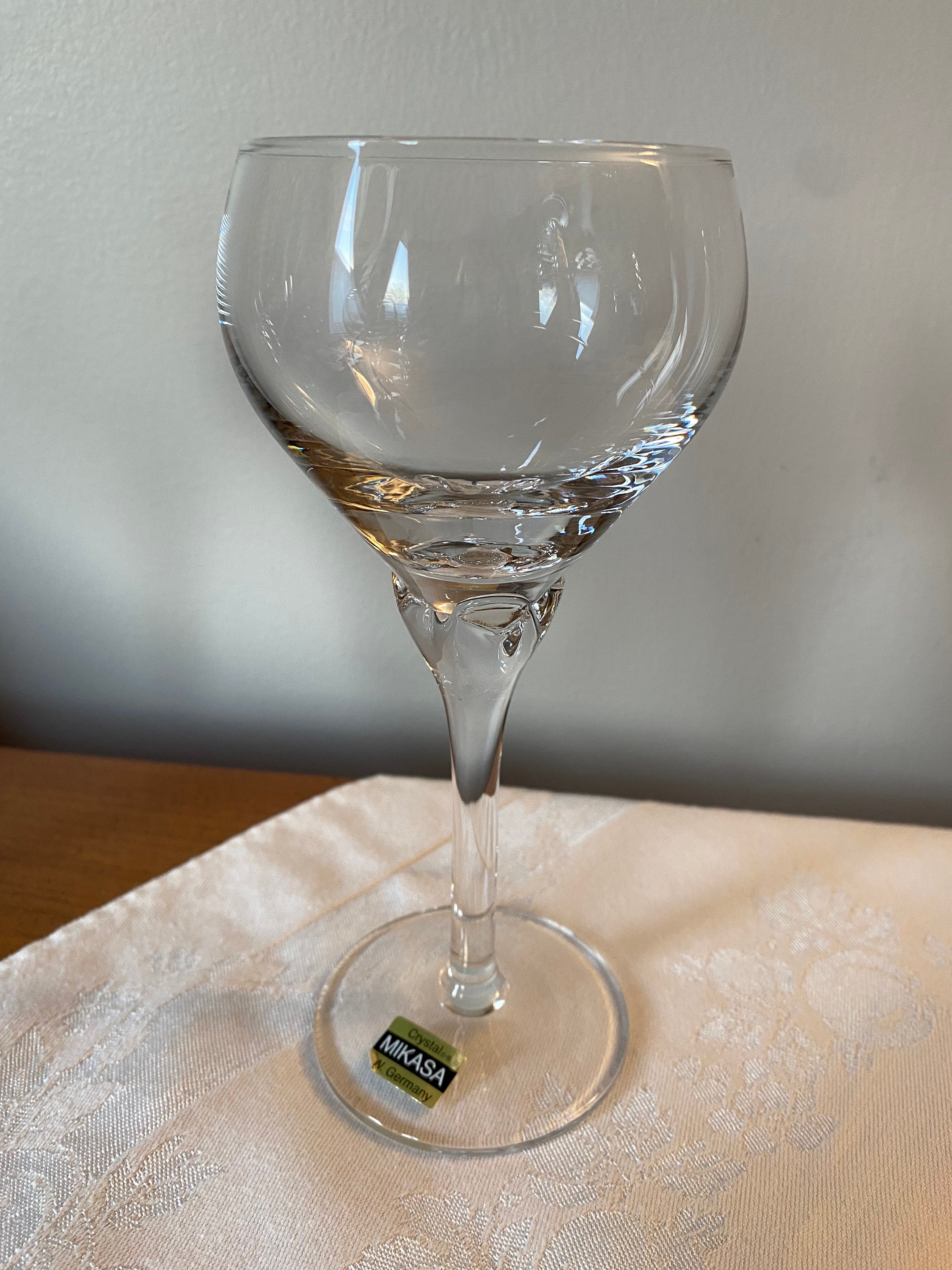 Mikasa Flower Song Wine Glasses - Etsy