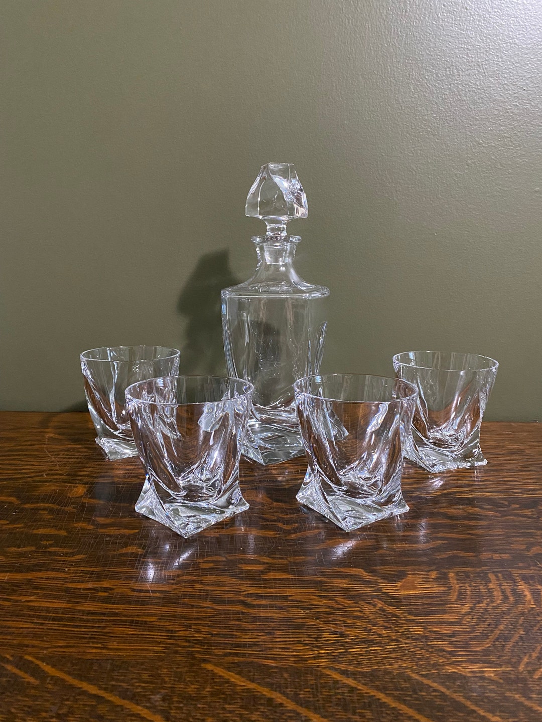Mikasa Motion Decanter Set - Etsy