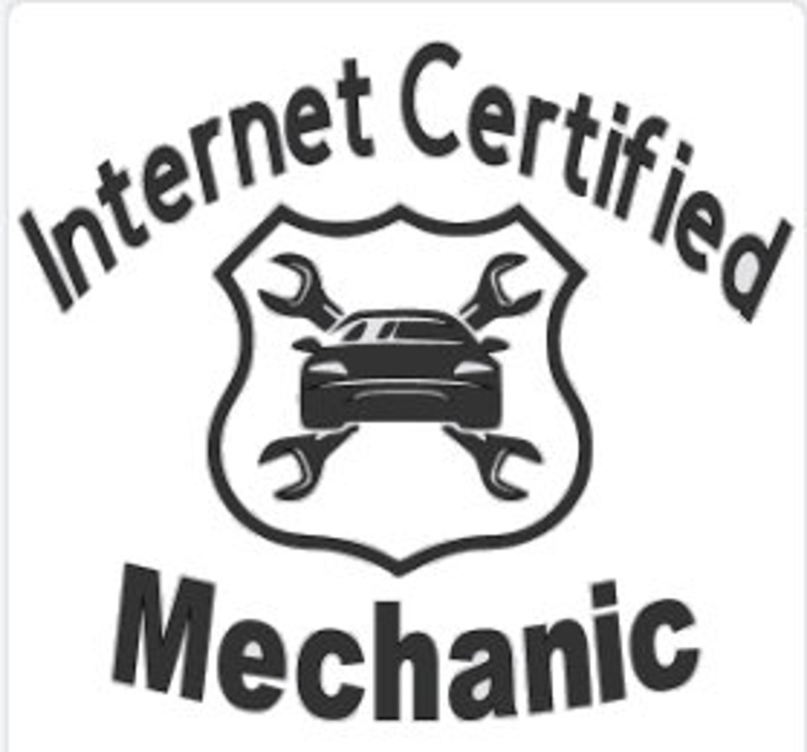 Internet Certified Mechanic Decal | Etsy Internet Certified Mechanic Decal | Etsy
