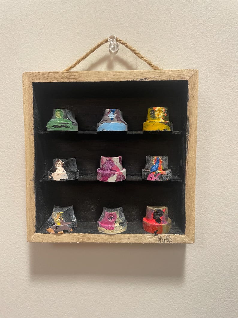 Upcycled Graffiti Caps - Etsy