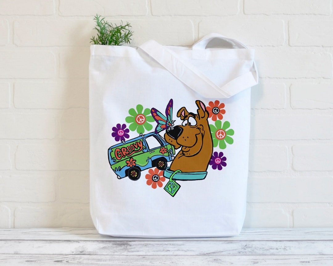 Groovy Tote Bag Mental Health Tote White Tote Bag Mental Health ...