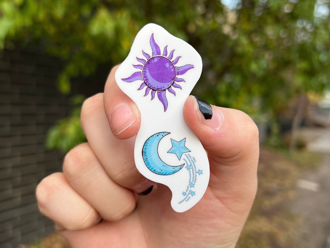 Semicolon Sticker Mental Health Awareness Teal & Purple - Etsy