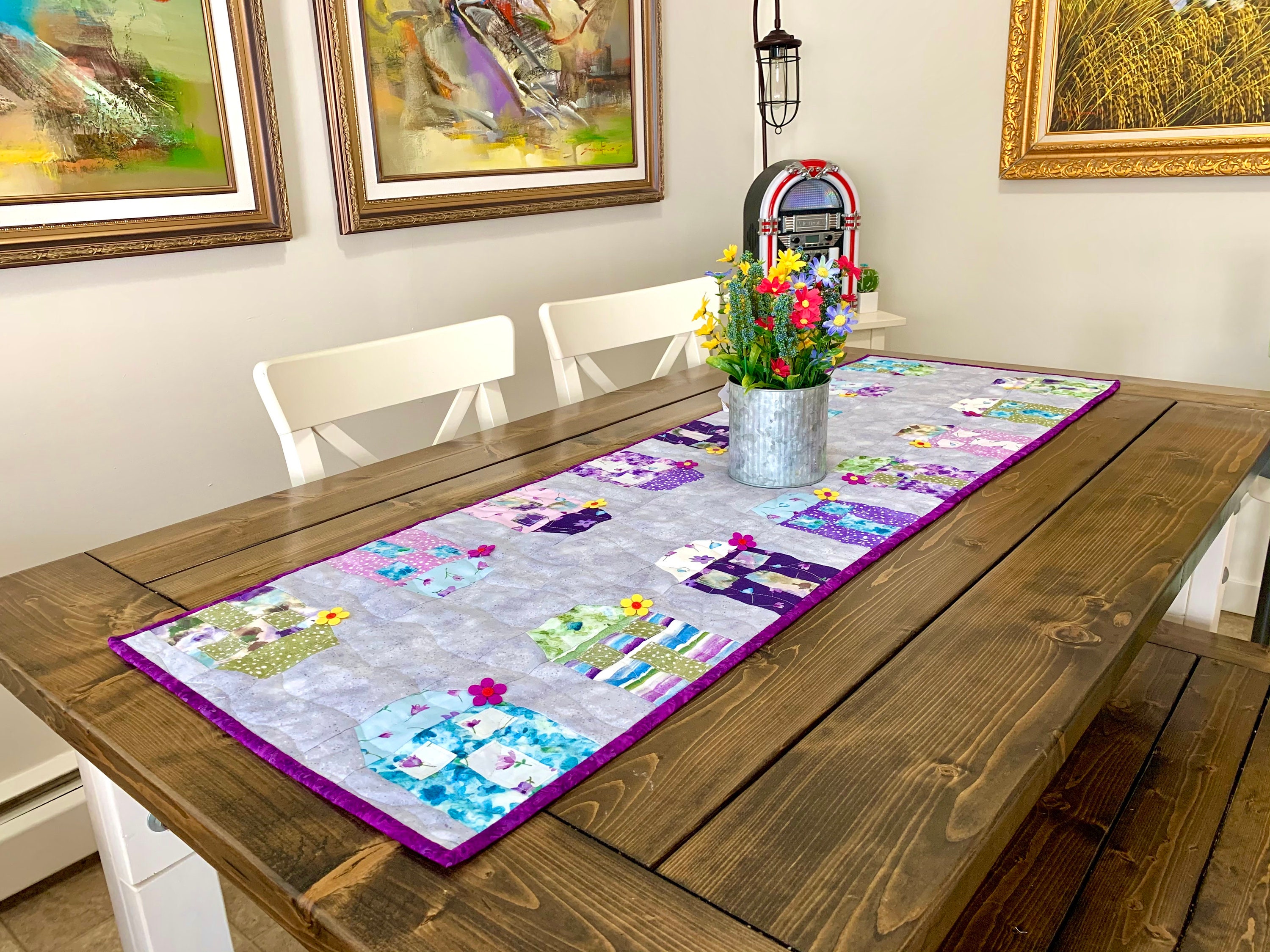 Home Sweet Home Table Runner - Etsy.de