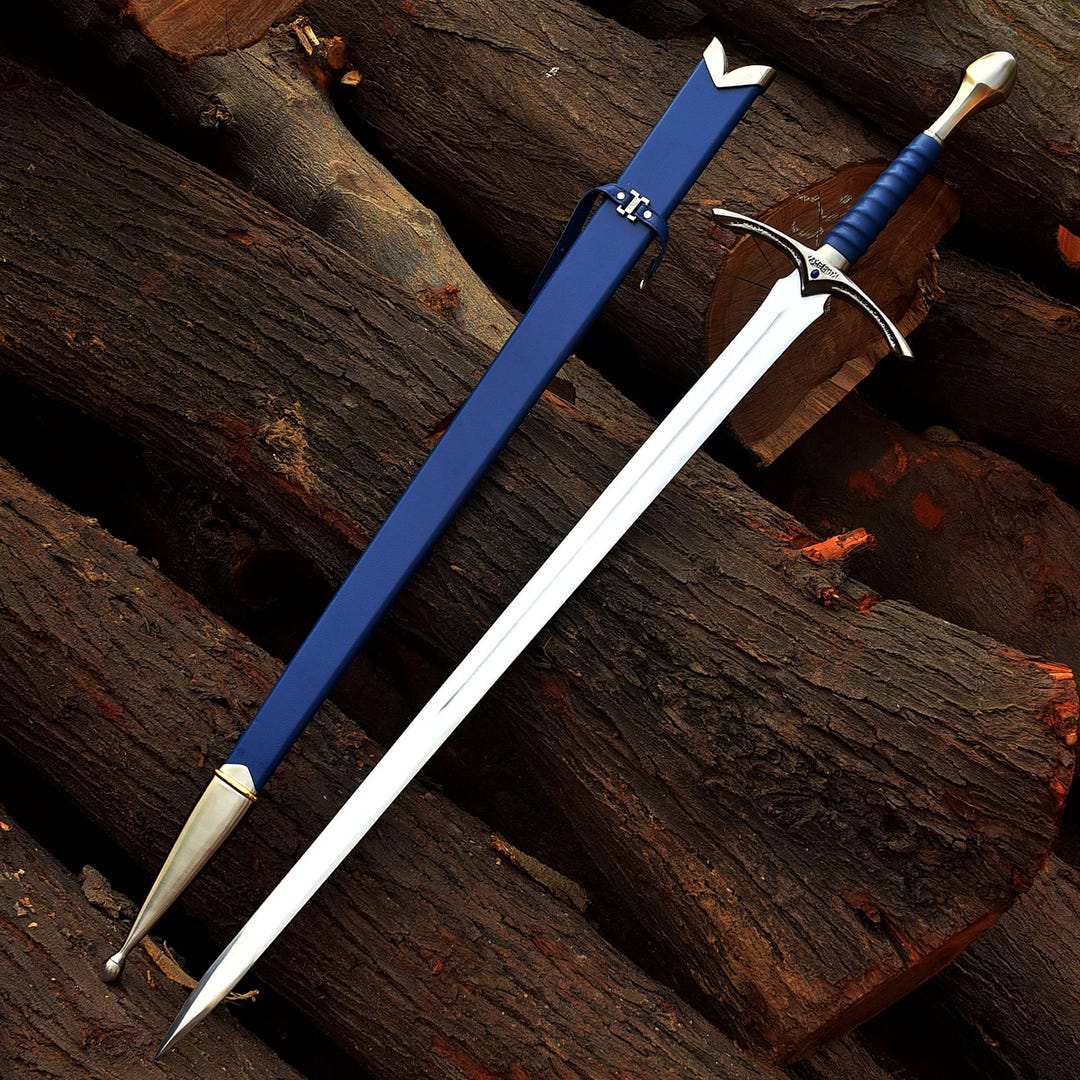 Custome Made Viking Movie Sword/ Madieval Sword/ Free Scabbard/ Stylish ...