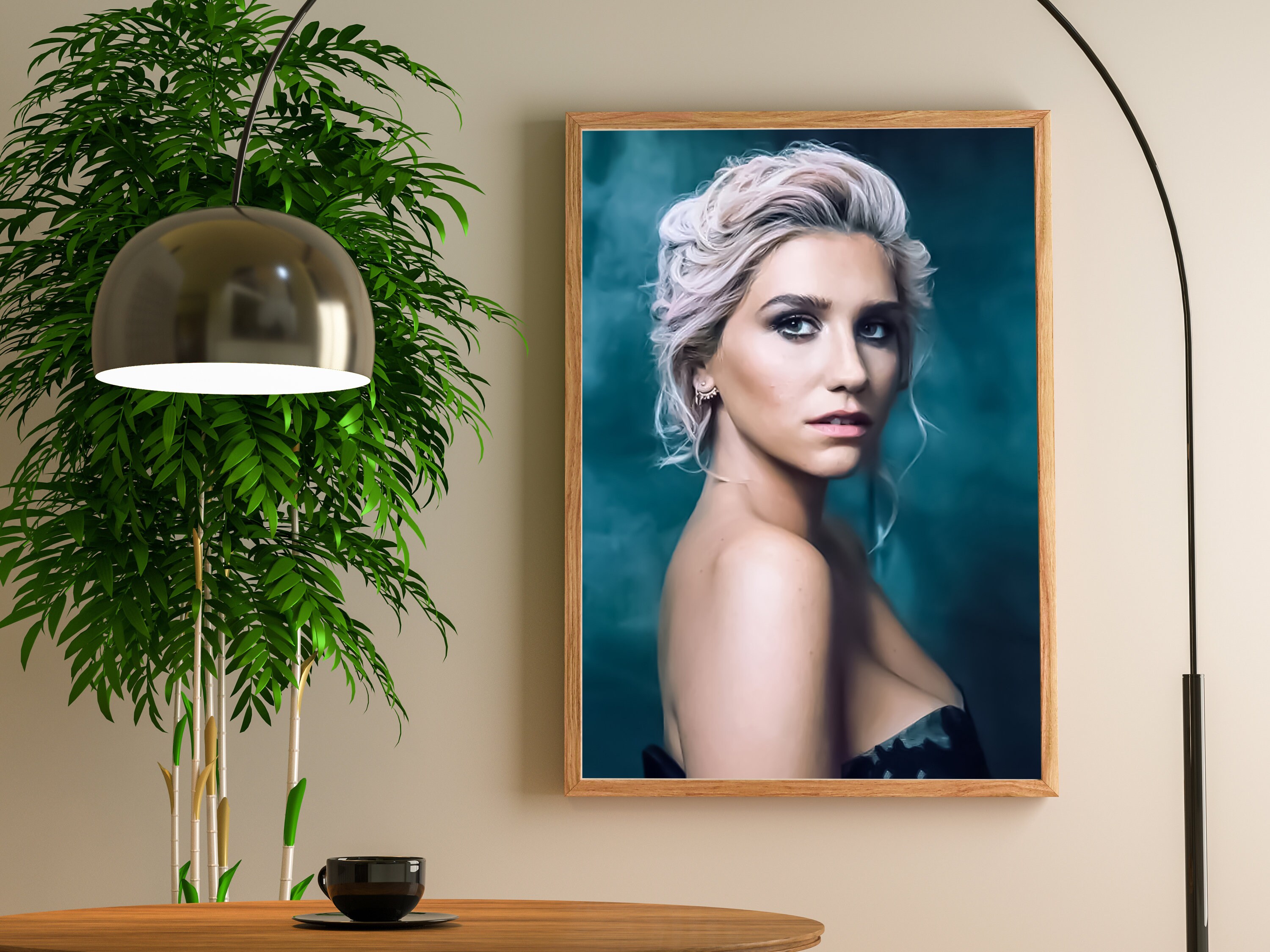 Kesha Canvas Poster Kesha Poster Kesha Custom Print On | Etsy