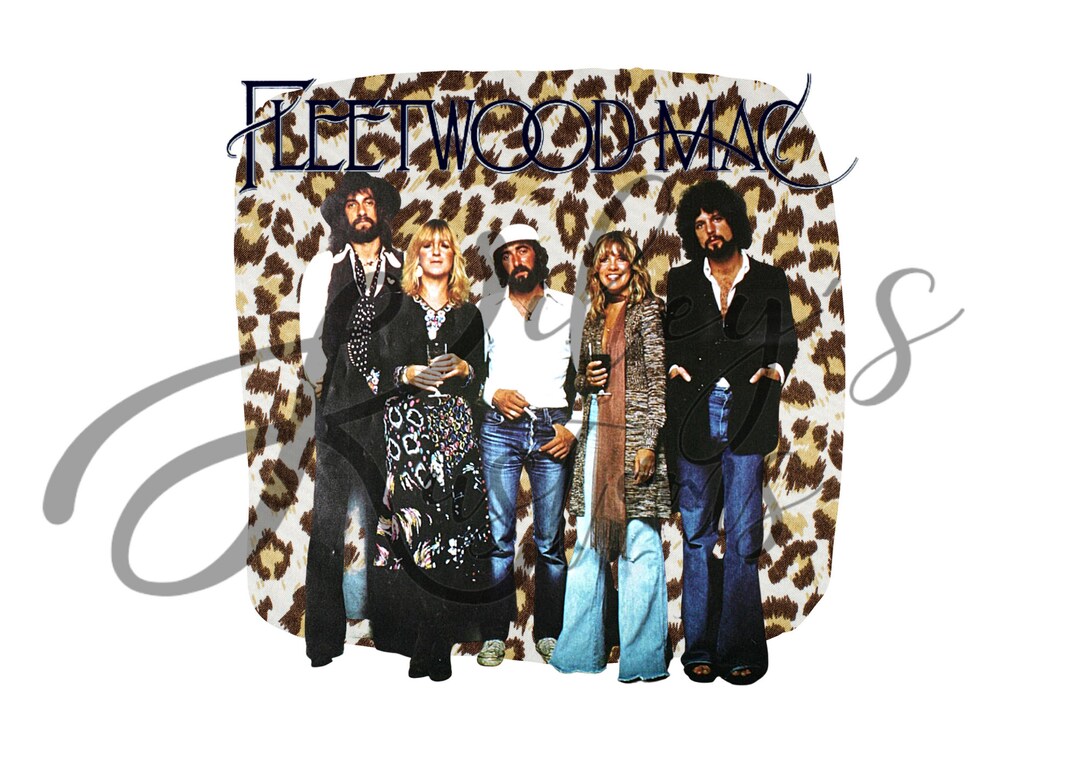 Fleetwood Mac Digital Download, PNG & JPG Files, Instant Digital ...