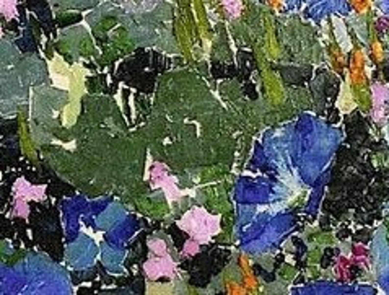 Augusto Giacometti "blau Winden" Ca 1913, Wall Art, Blue Flowers ...