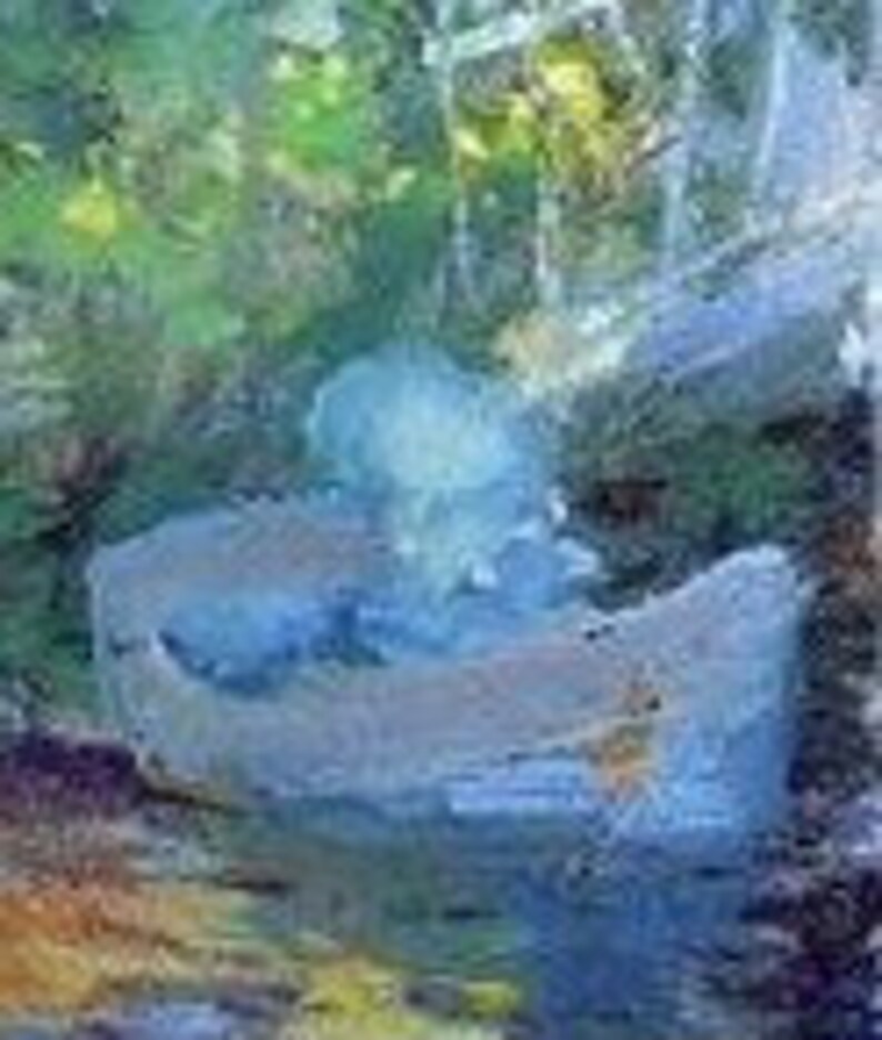 John Henry Twachtman "the White Bridge" Ca1900, Impressionism ...