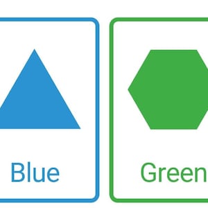 Color Flashcards | Printable Preschool Card | Preschool Memory Game ...