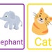 Bundle | Animal Flashcards | Flashcards | Preschool Memory Game ...