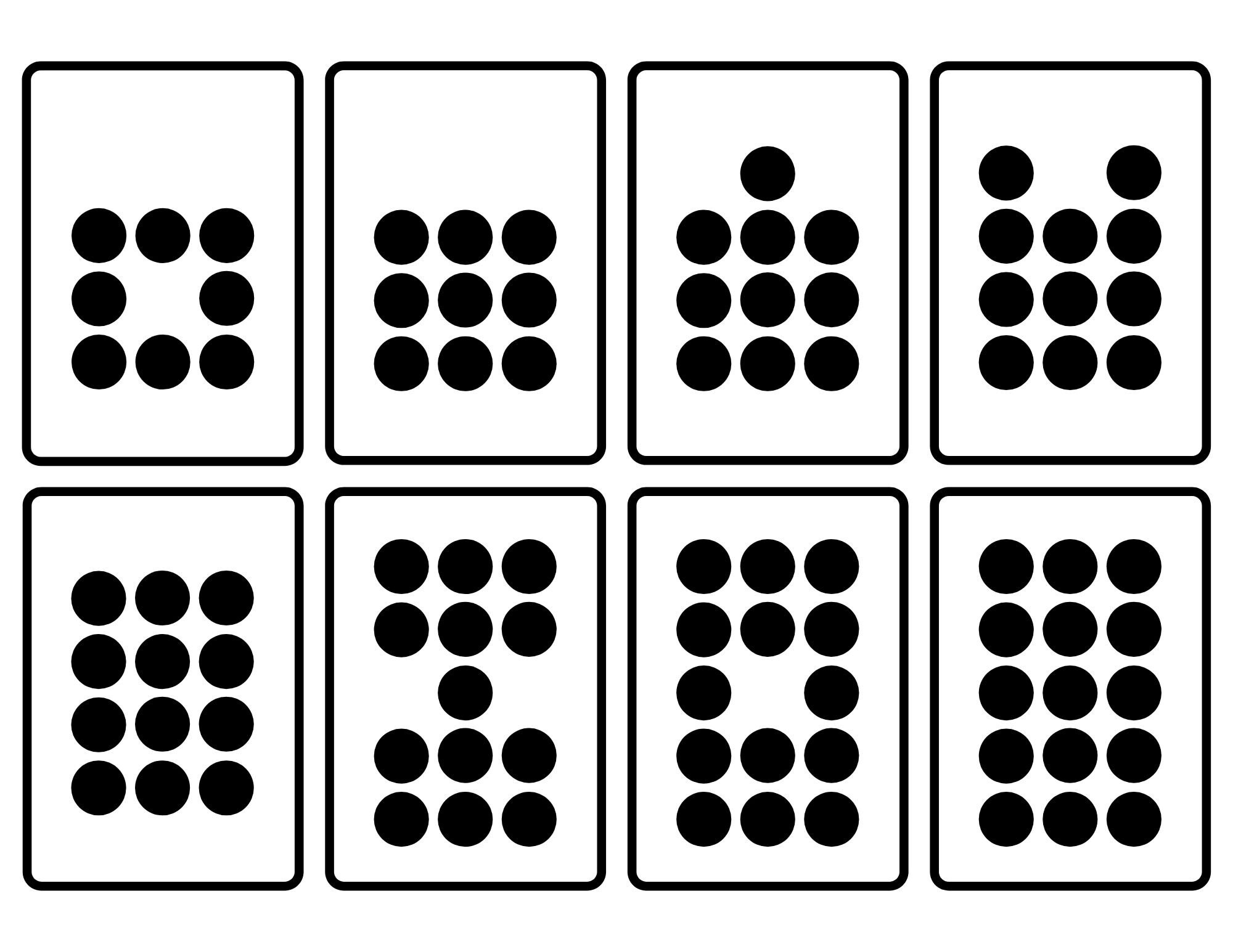 Bundle Deal | Number Flashcards | Preschool Memory Game | Number ...