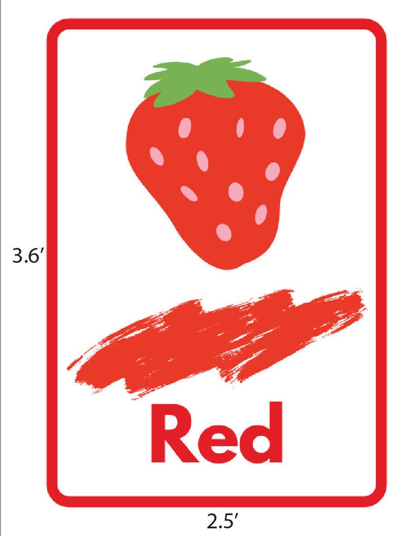 Color Flashcards | Printable Preschool Card | Preschool Memory Game ...