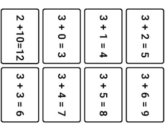 Math Flashcards | Flashcards | Elementary Memory Game | Subtraction ...