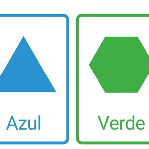 Spanish Color Flashcards | Español Colores Tarjetas Didáctica ...