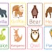 Bundle | Animal Flashcards | Flashcards | Preschool Memory Game ...