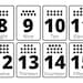 Bundle Deal | Number Flashcards | Preschool Memory Game | Number ...