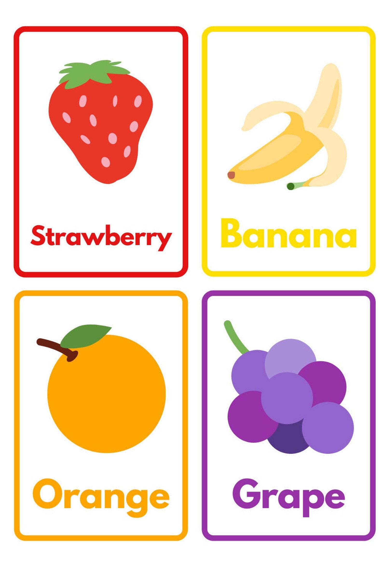 Color Flashcards | Printable Preschool Card | Preschool Memory Game ...