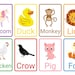 Bundle | Animal Flashcards | Flashcards | Preschool Memory Game ...