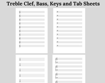 Printable Bass Tab - Etsy