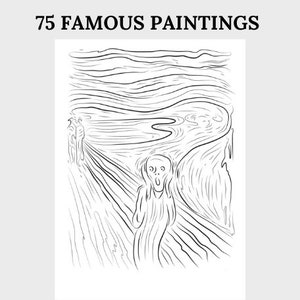 Coloring Pages Of Famous Paintings