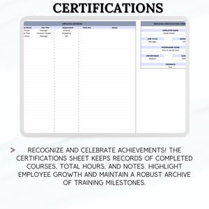 Employee Training & Certificate Tracker, Workforce Certification ...