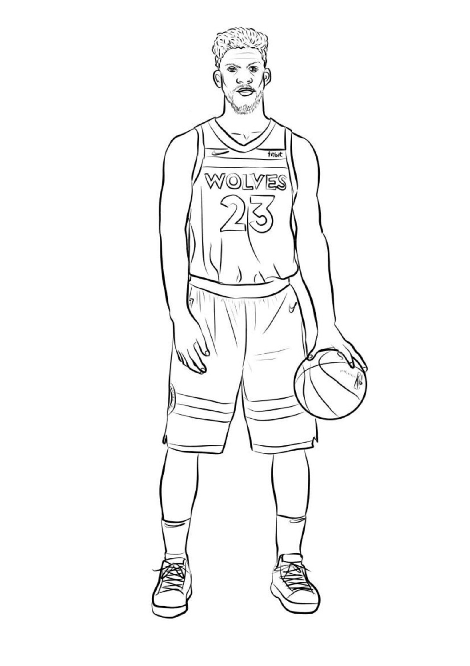 84 Famous Athletes Coloring Pages, NBA, NHL, FIFA, Nfl Coloring Pages ...