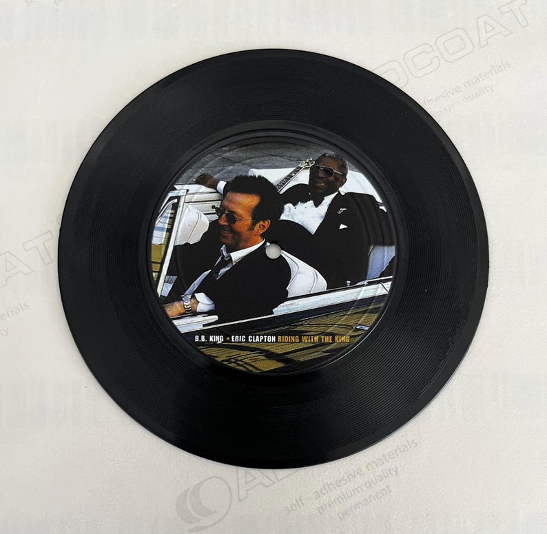 BB KING - Retro Blues Music Record Coasters,gift for Music Lovers ...