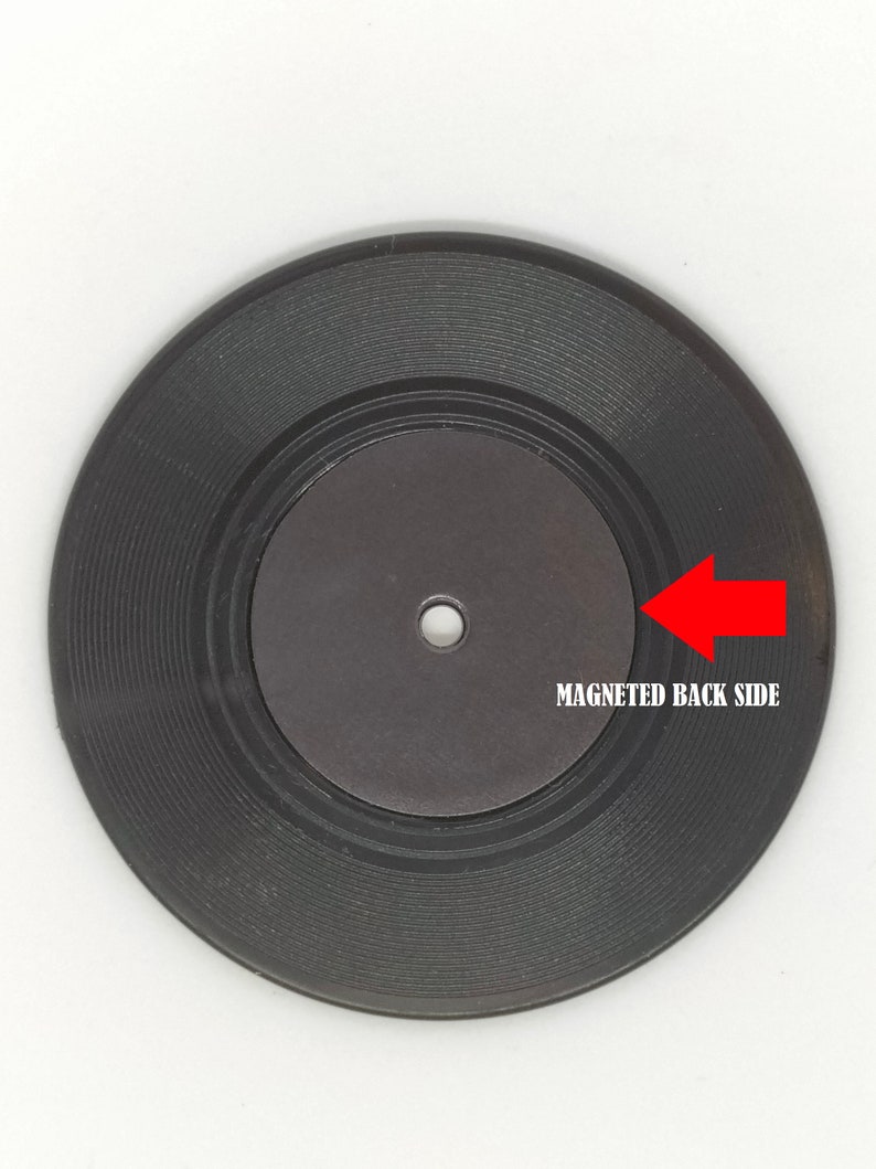 Mini Record Magnets Music Themed Stationary Gift for Music - Etsy