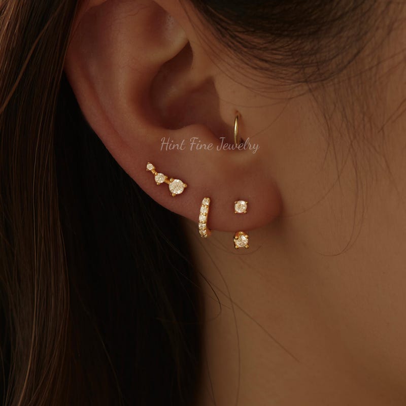 Earring Stacks Sensitive - Etsy UK