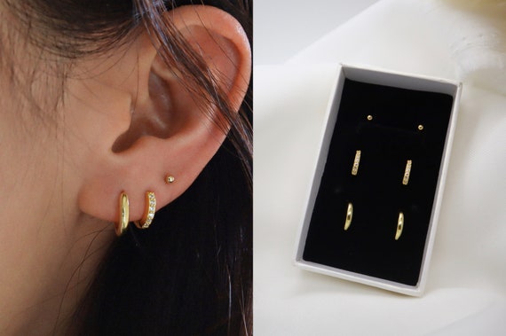 Everyday silver earrings store