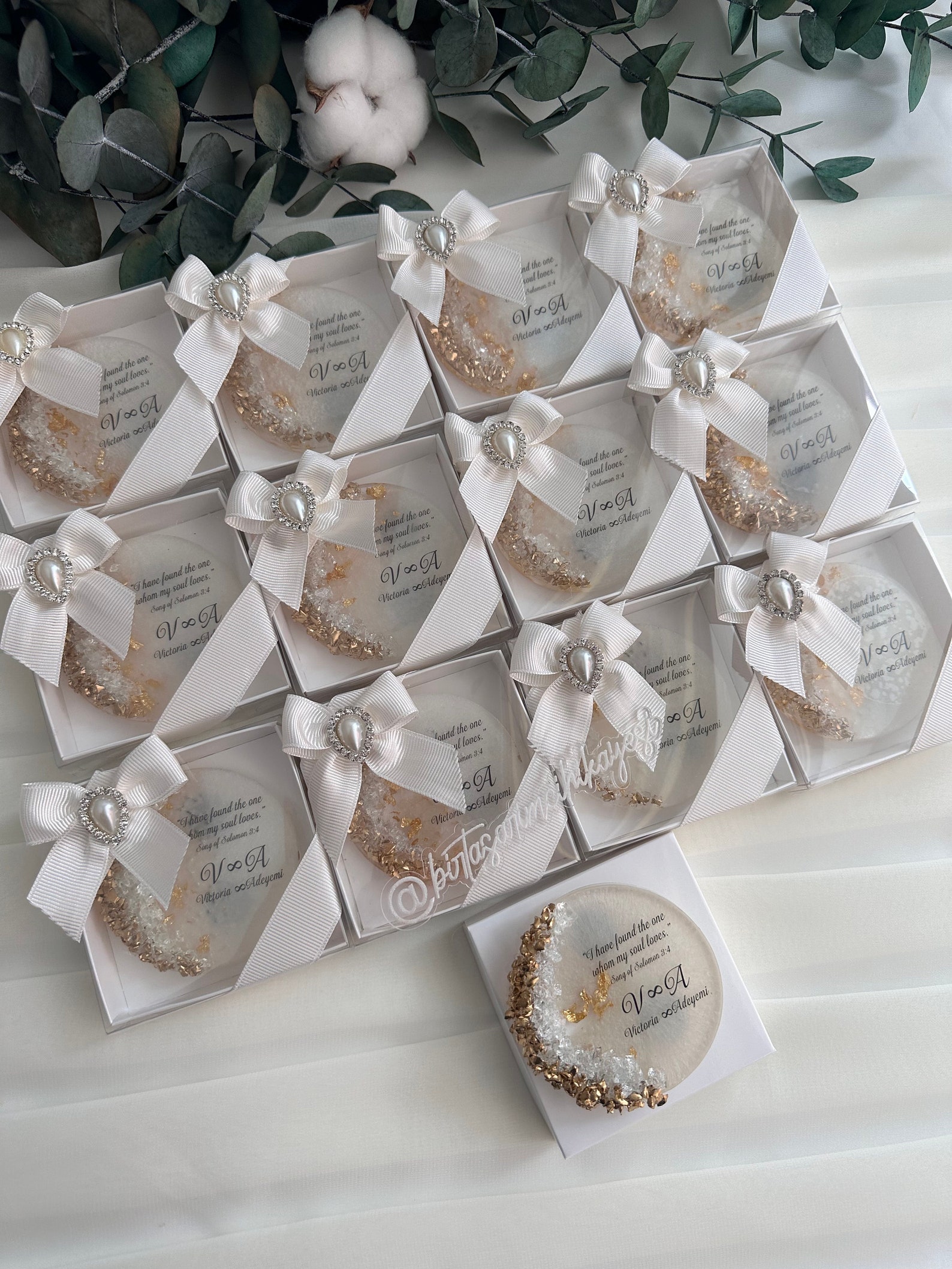 Personalized Magnet, Epoxy Magnet, Engagement Gift, Fridge Magnet, Bulk ...