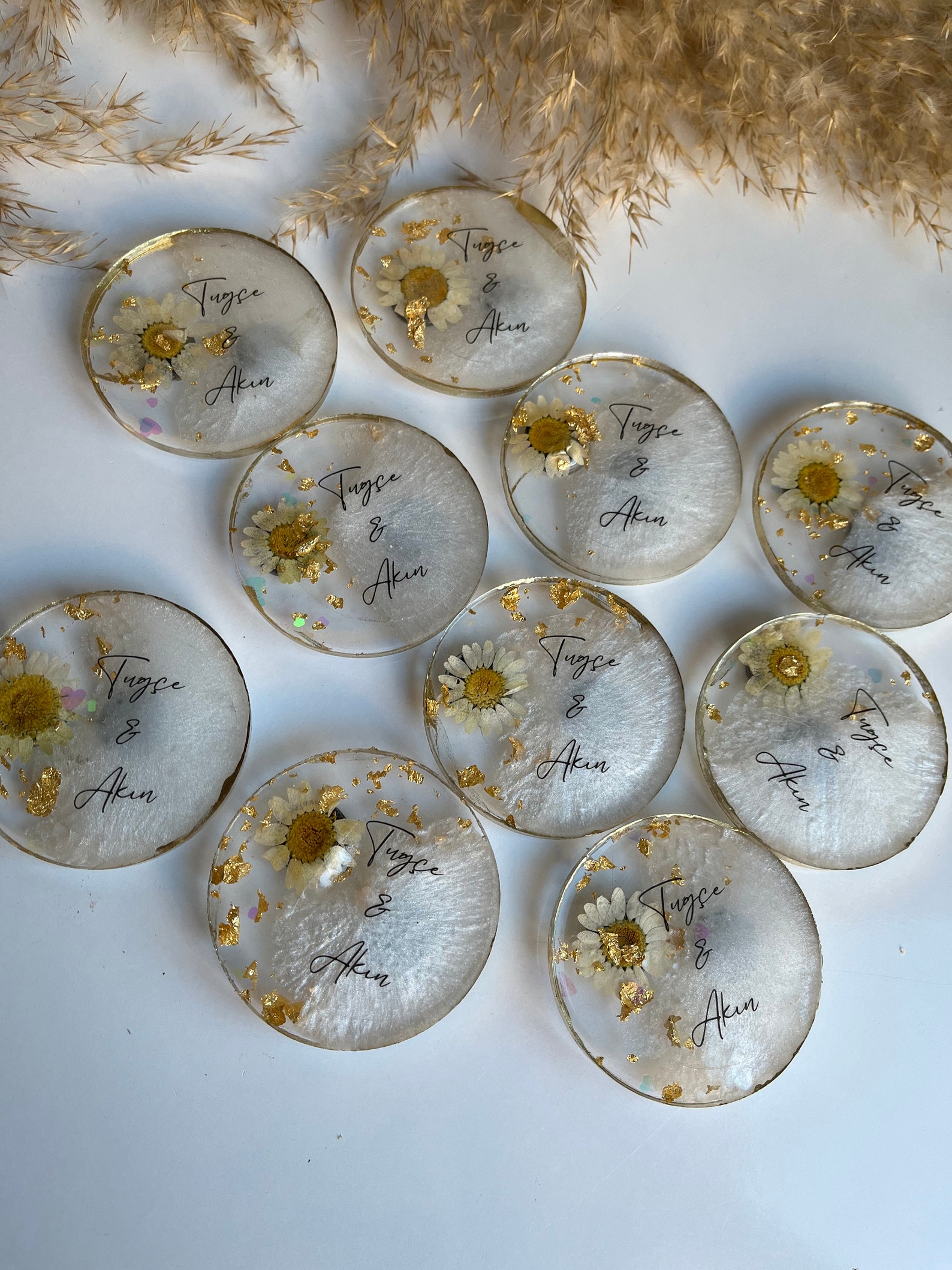 Wedding Party Favors for Guests Resin Magnet Epoxy Magnet - Etsy