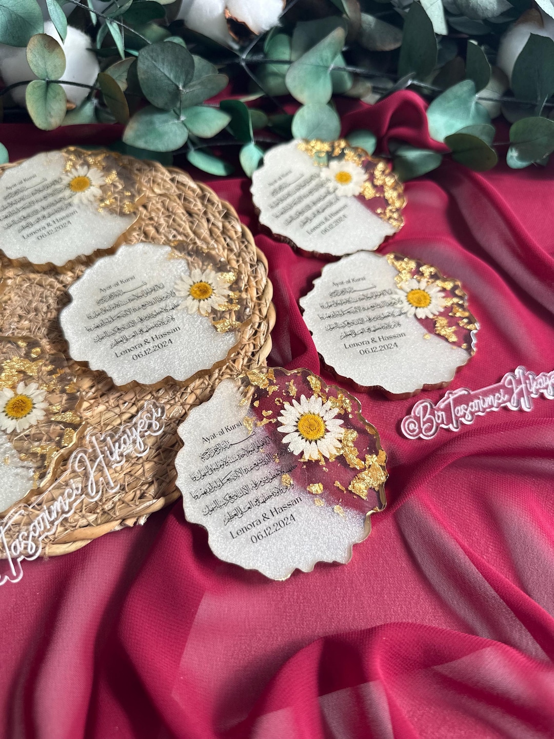 Ayatul Kursi Magnet Favor, Islamic Wedding Nikah Favor, Muslim Wedding ...
