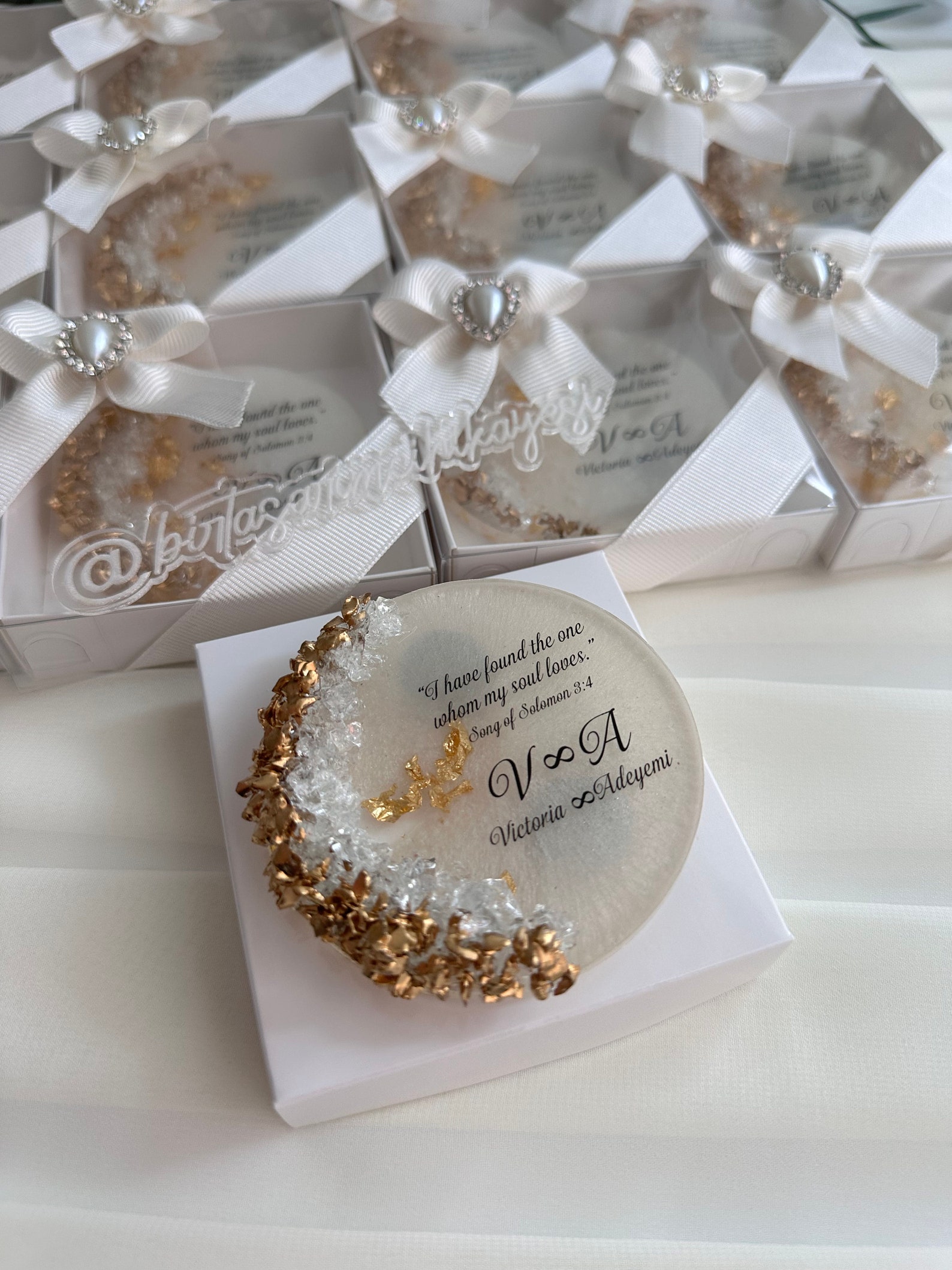 Personalized Magnet, Epoxy Magnet, Engagement Gift, Fridge Magnet, Bulk ...