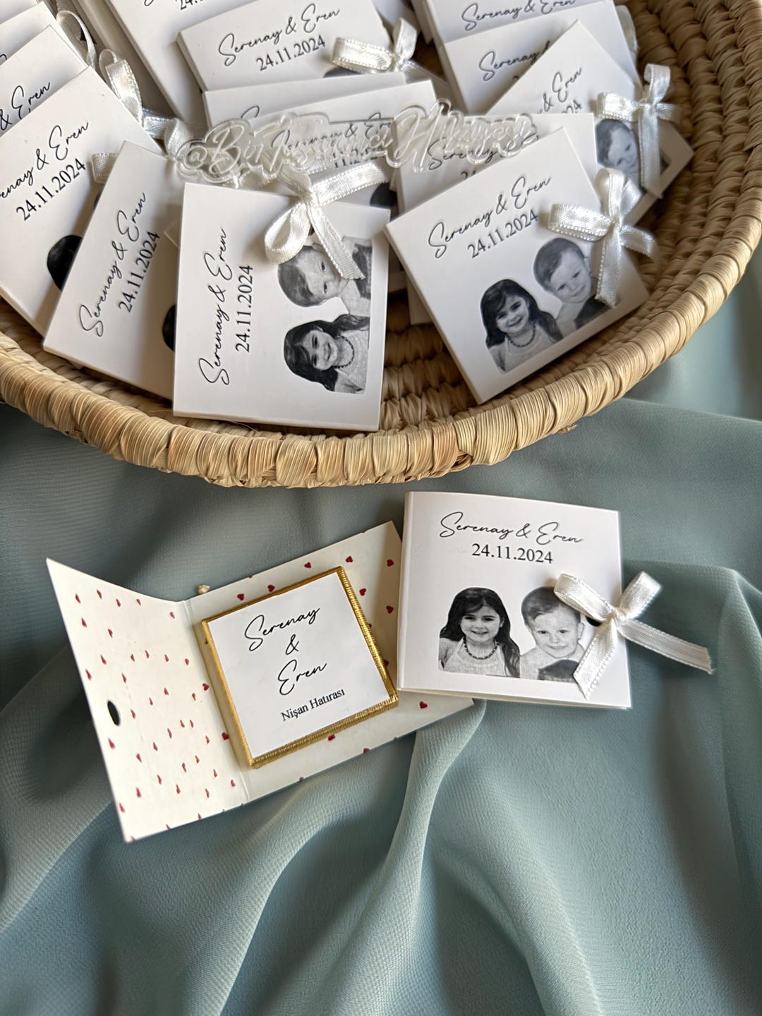 Engagement Chocolate With Card, Madlen Chocolate for Wedding ...