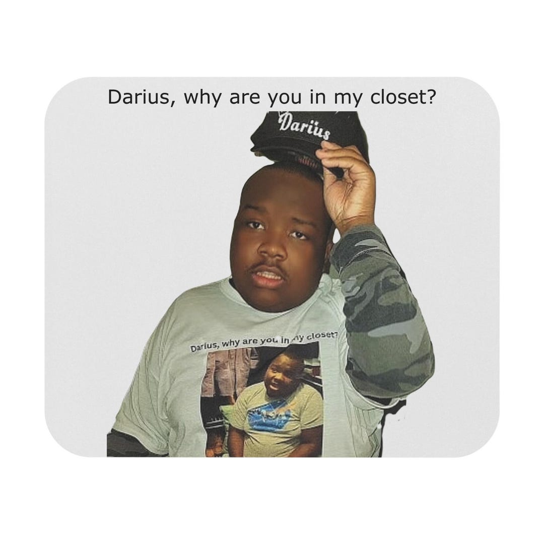 Darius Closet Mouse Pad (rectangle) - Etsy