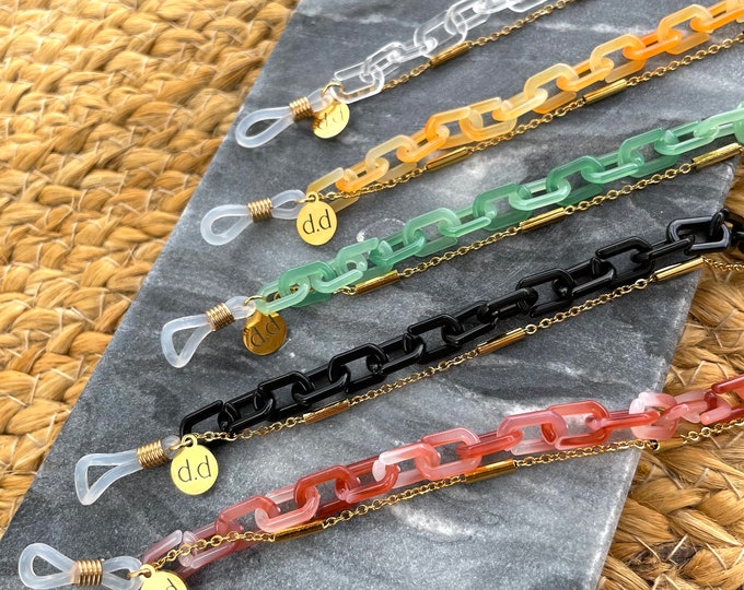 Colorful Glasses Chain - Etsy