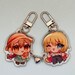 Howl & Sophie 2-inch Heart Magnet Charm Keychain Couple Cute - Etsy