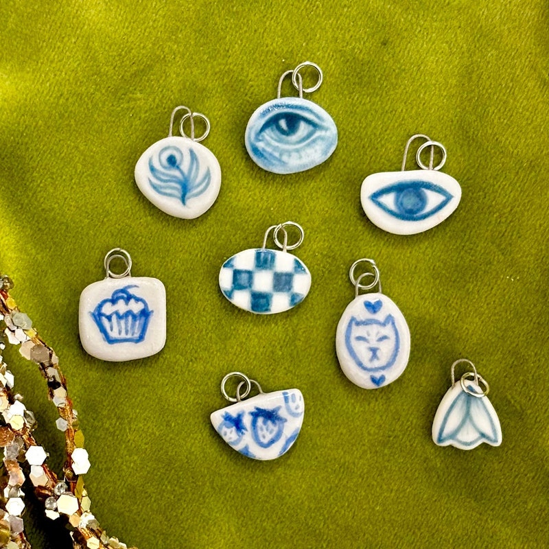 Ceramic Charm - Etsy