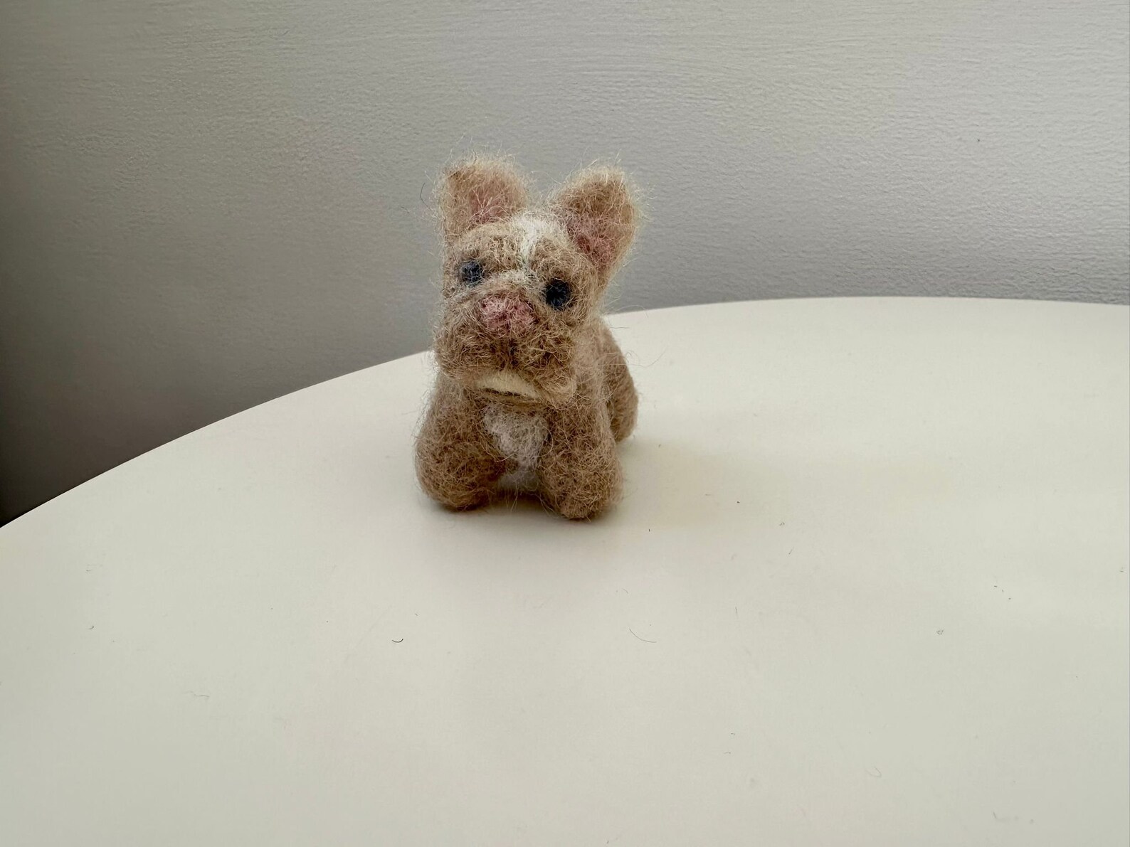 French Bulldog Made From Needle Felt - Etsy