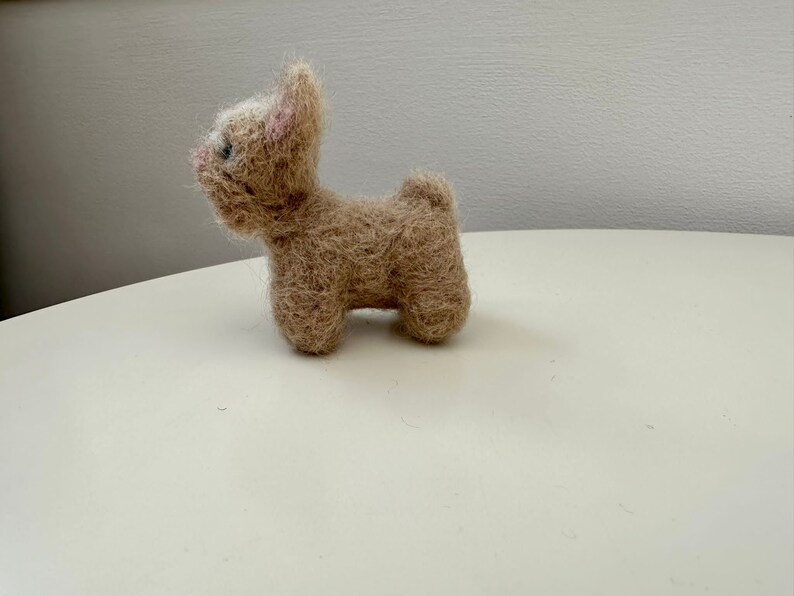 French Bulldog Made From Needle Felt - Etsy