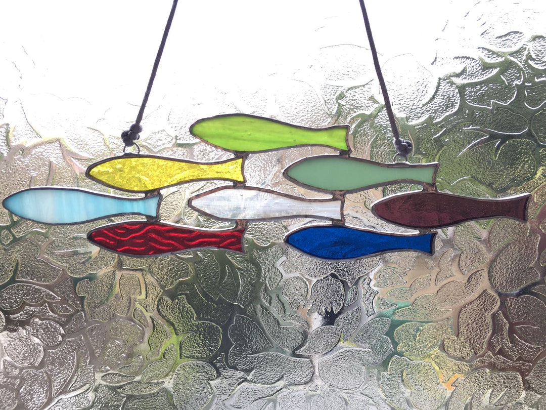 Glass Fish Suncatcher - Etsy