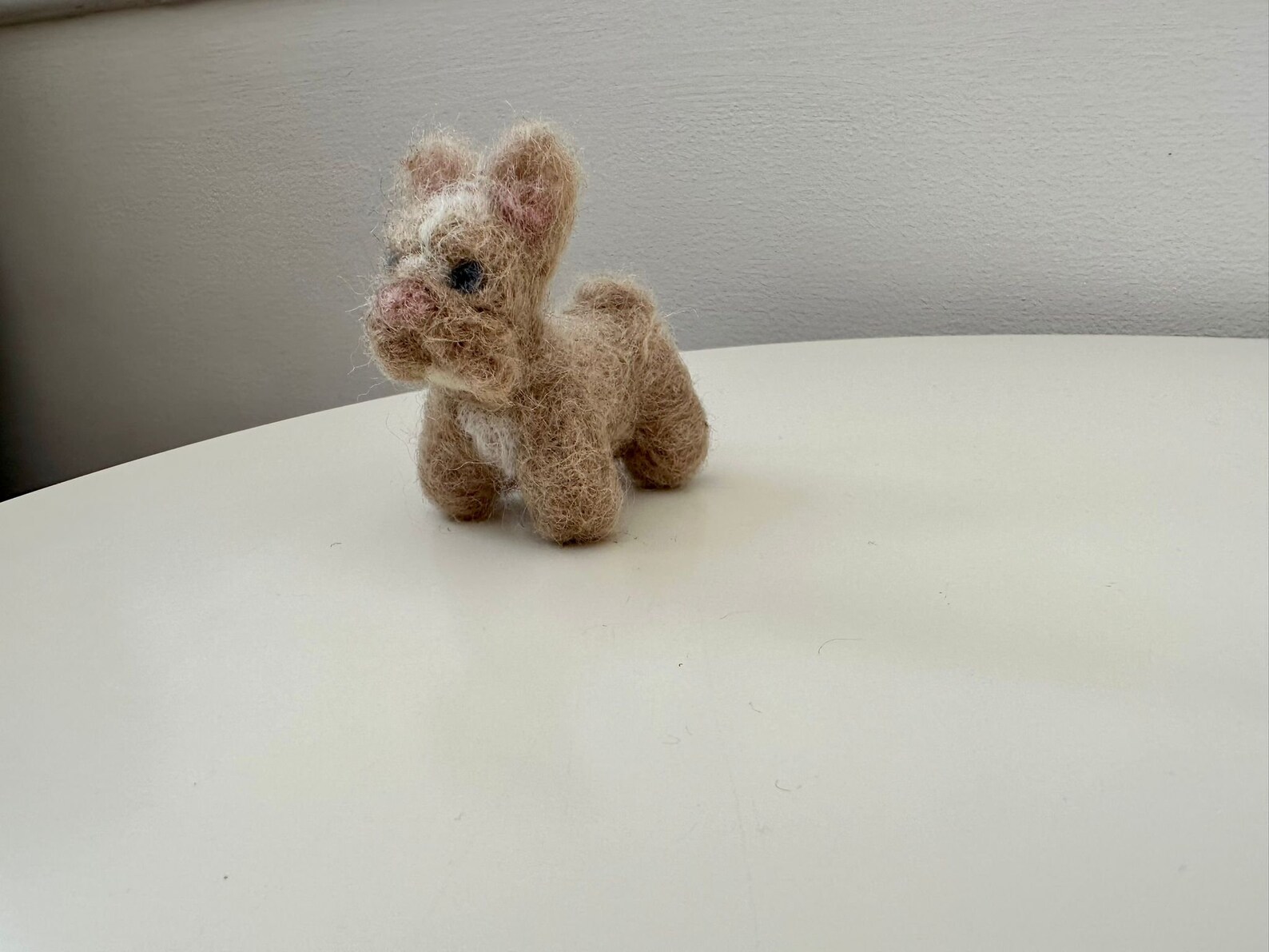 French Bulldog Made From Needle Felt - Etsy