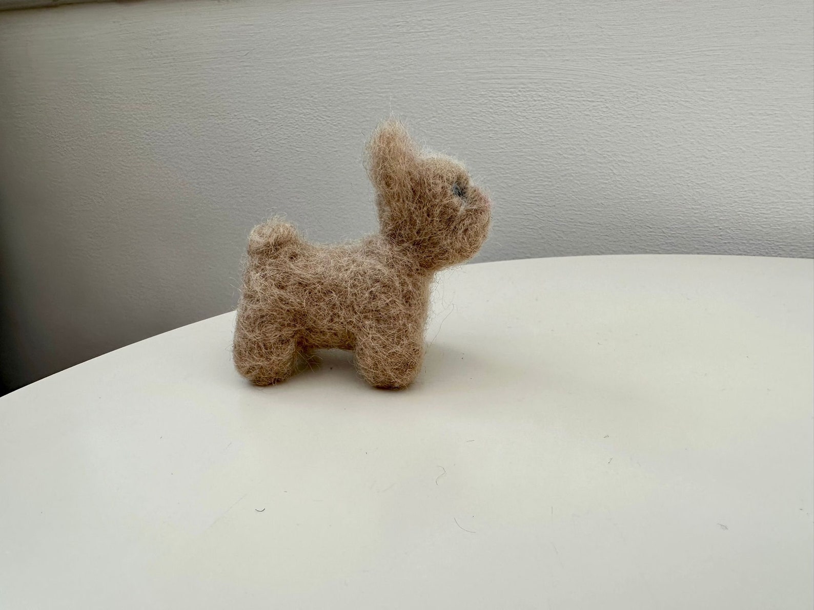 French Bulldog Made From Needle Felt - Etsy
