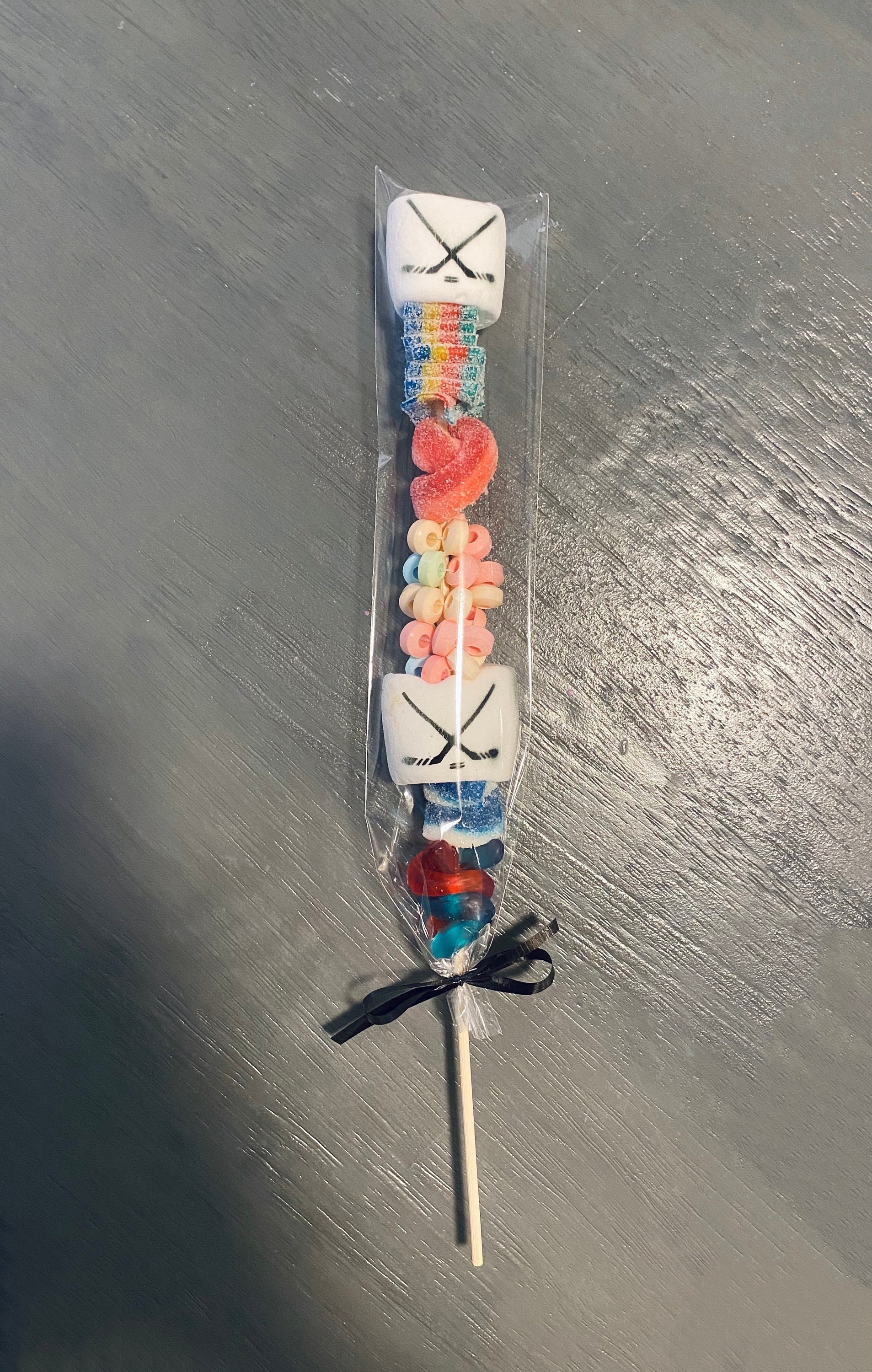 Hockey Sports Team Birthday Teams Candy Kabobs Party Favors Treat Boxes ...