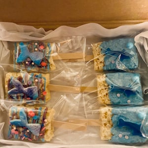 Shark, Mermaid Candy Kabobs Party Favors Treat Boxes Baby Shark ...