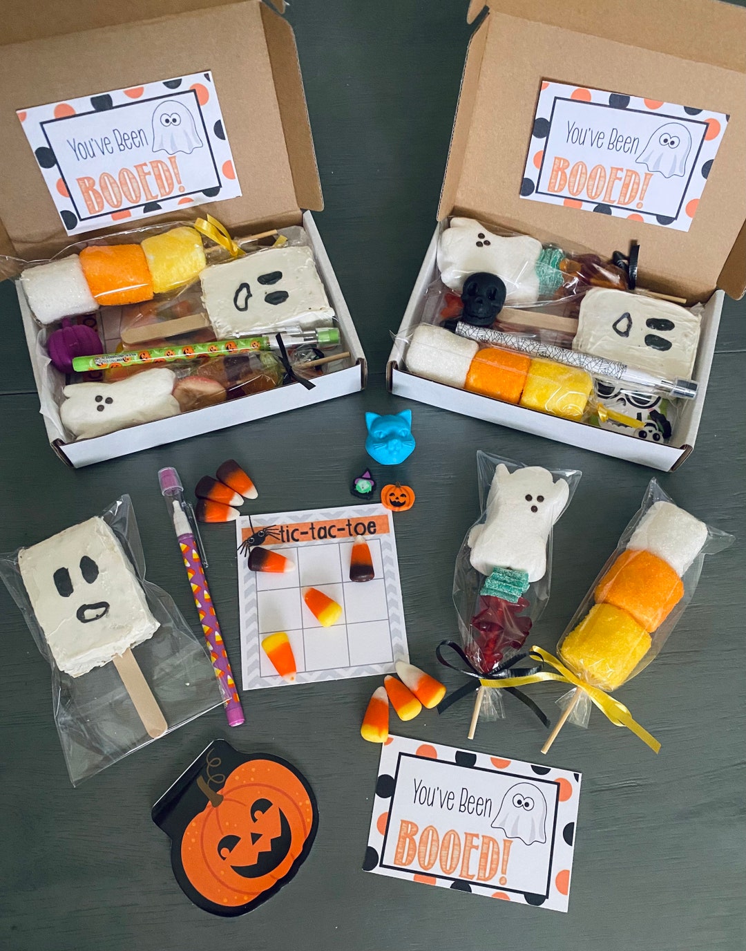 Boo Boxes, You’ve Been Booed, Ghost Halloween Treat Favor Boxes - Etsy
