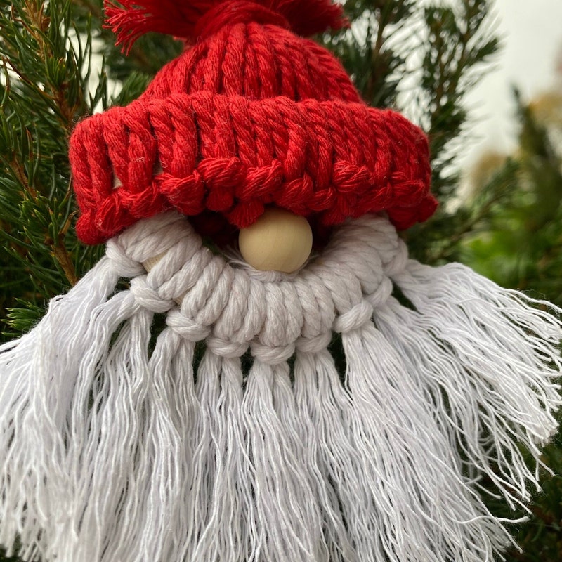 Macrame Santa - Etsy